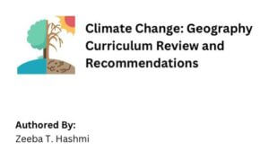 Climate Change: Geography Curriculum Review and Recommendations ...